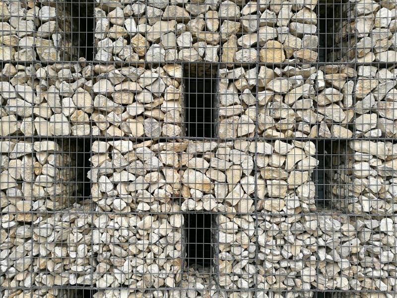 Shot of a Gabion Texture Seamless Stock Photo - Image of stone ...