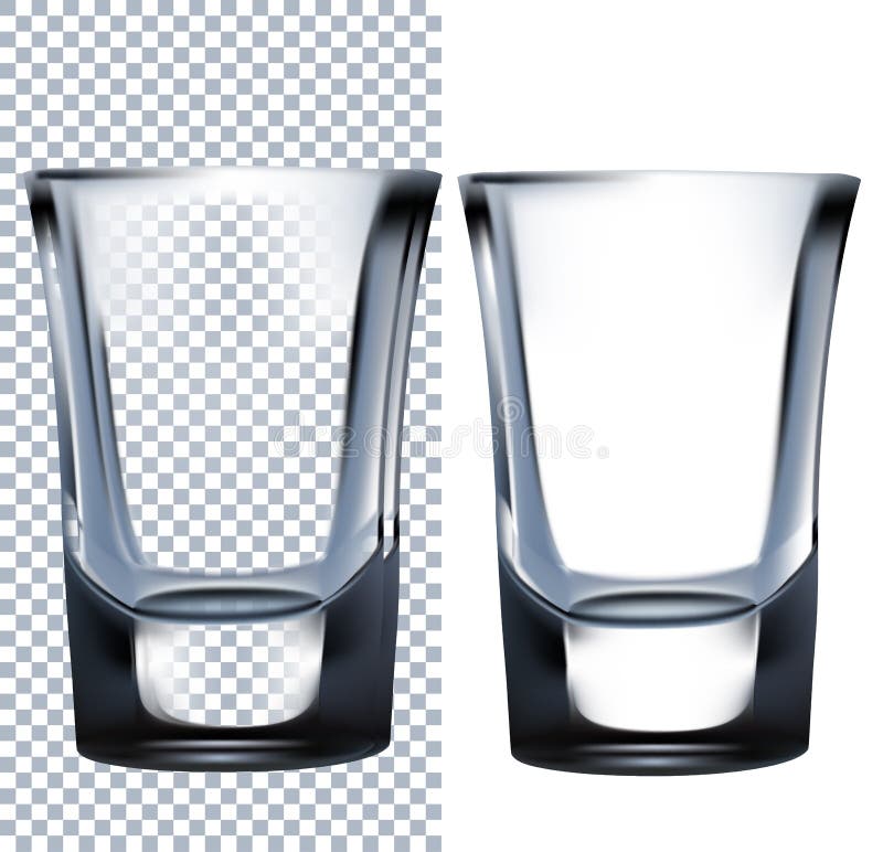 Shot Glass. Vector Illustration Stock Vector - Illustration of alcohol ...