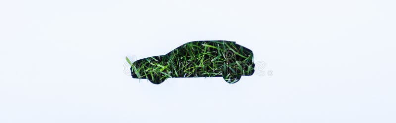 Shot of Grass in Car Symbol Stock Photo - Image of decoration, banner ...