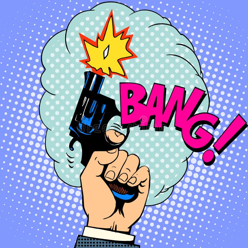 Cartoon Gun Shot Stock Illustrations – 3,639 Cartoon Gun Shot Stock ...
