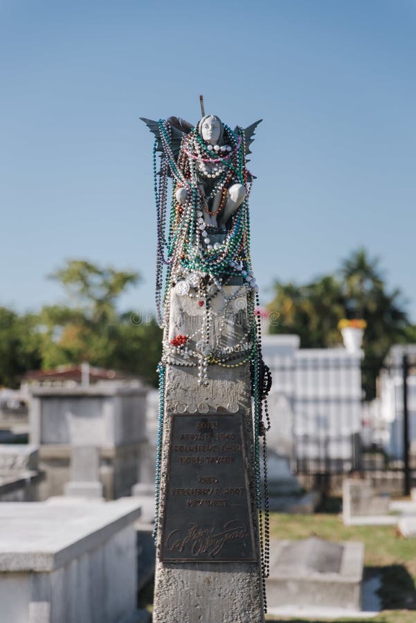A Shot of Historic Key West Cemetery, USA Editorial Image - Image of ...