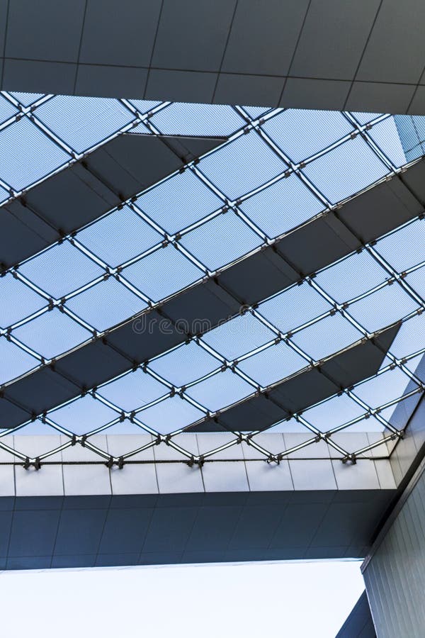 Shot of Metal Construction Installation. Concept Stock Photo - Image of ...