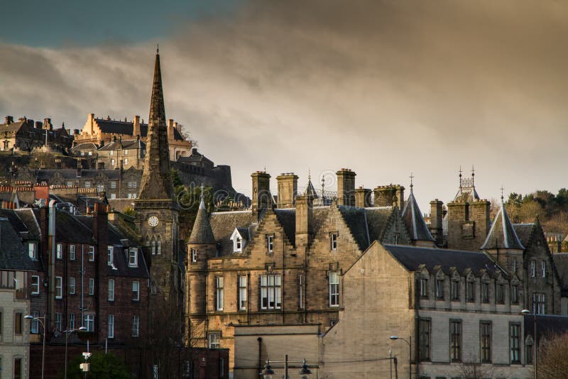 Stirling Town Center stock image. Image of castle, tourism - 29712137