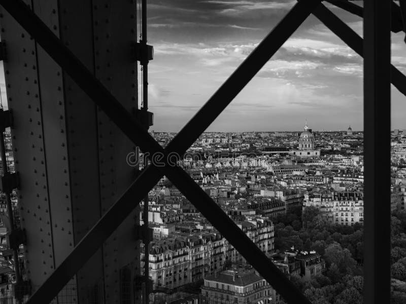 A Shot of Paris from the Tower Stock Photo - Image of shot, tower ...