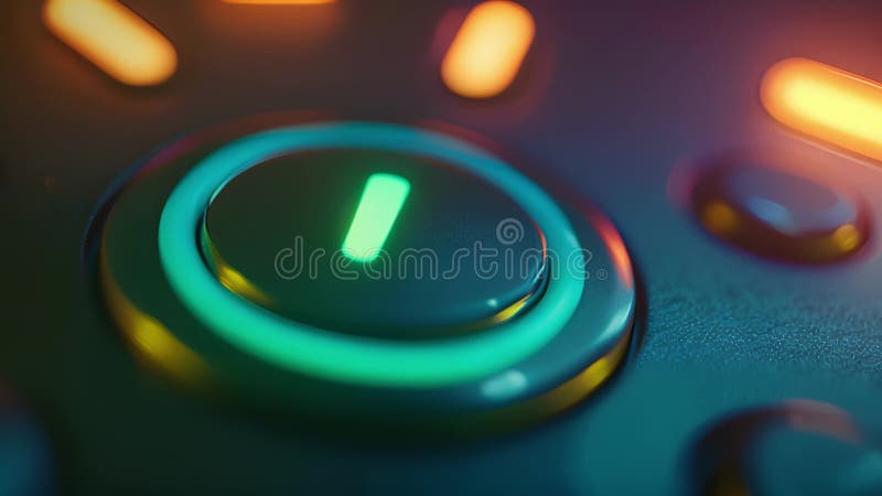 A Shot of the Power Button with a Clearly Marked on and Off Indicator ...