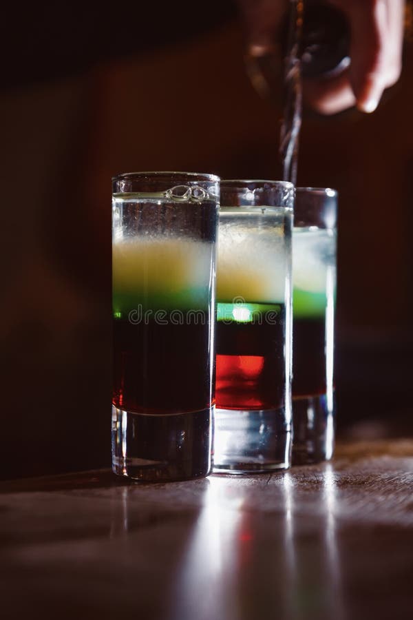 Shot stock photo. Image of drink, macro, alcoholic, glasses - 109751258