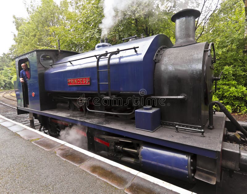 A Shot of the Princess Steam Train Editorial Photography - Image of ...