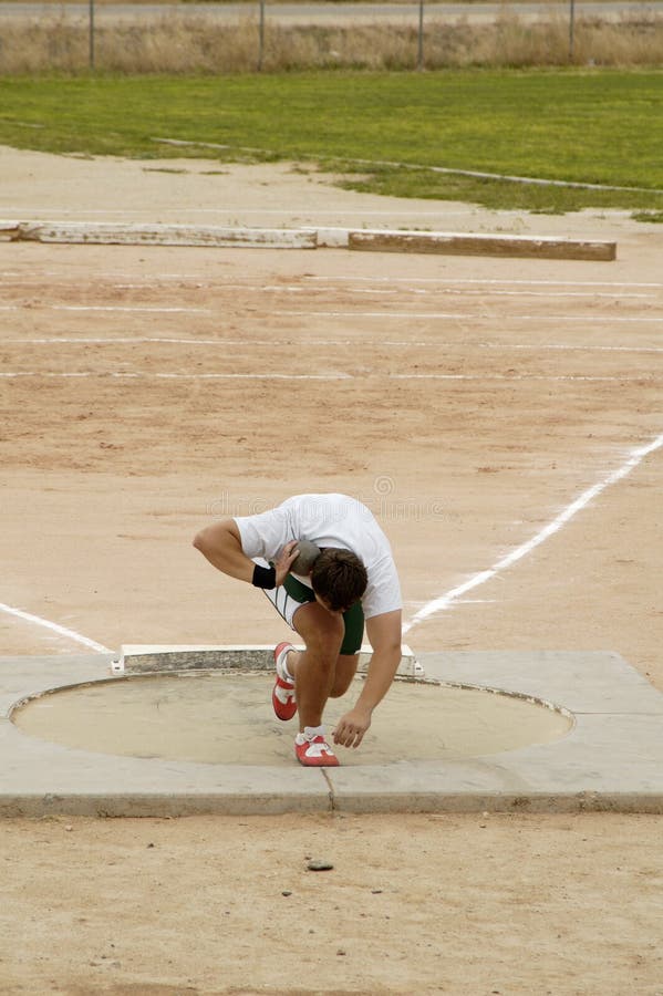 Shot put 2 stock image. Image of field, muscle, people - 647927