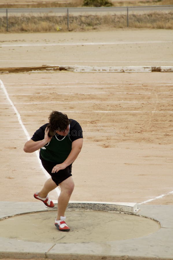 Man throwing shot put stock photo. Image of stretch, sport - 2136446