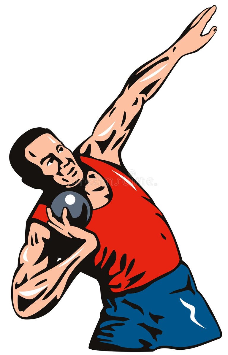 Shot Put Stock Illustrations – 1,155 Shot Put Stock Illustrations ...
