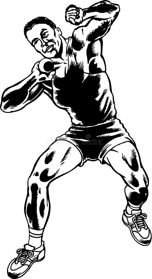 Shot Put Vector Illustration Stock Vector - Illustration of competition ...