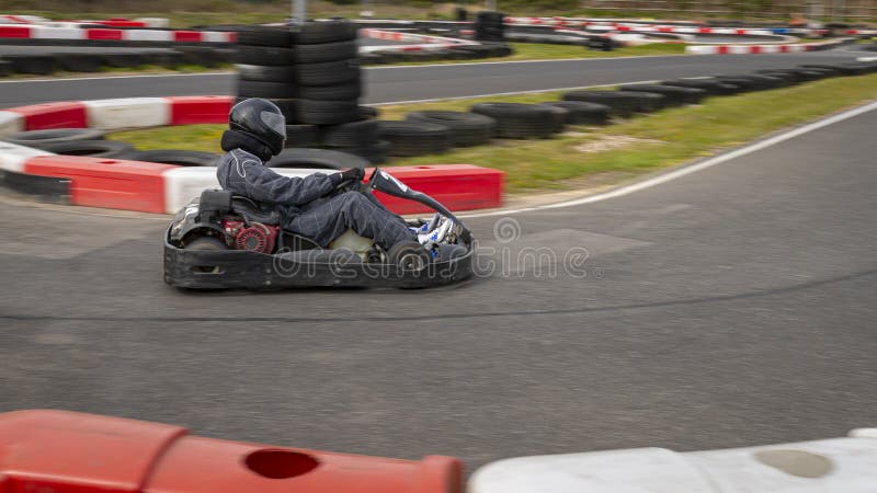 Racing Kart stock photo. Image of extreme, fast, jump - 217535830