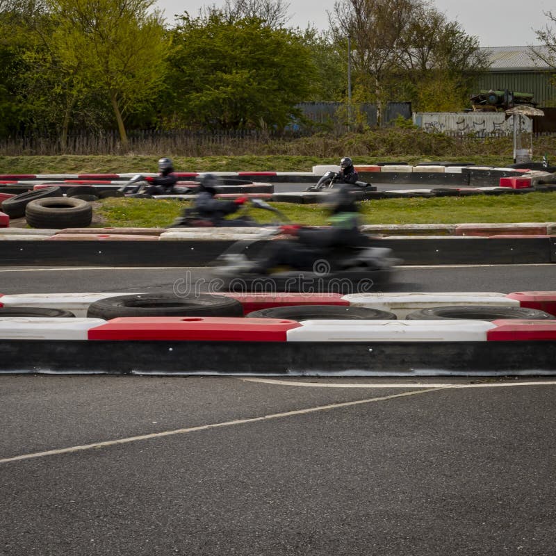 Racing Kart stock photo. Image of motion, action, jump - 218003252
