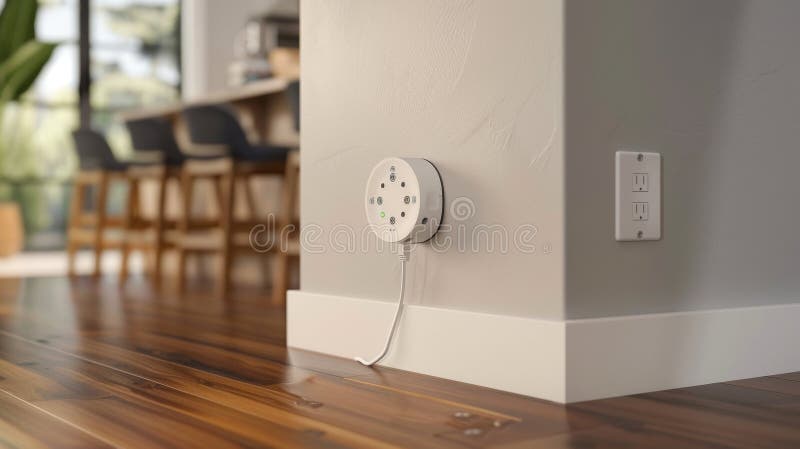 A Shot of the Range Extender Plugged into a Wall Outlet Displaying Its ...