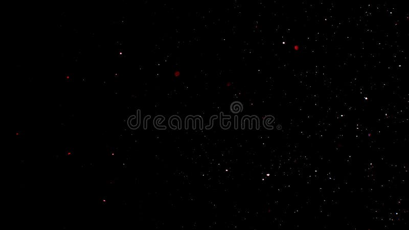 Shot of Real Dust Particles Floating in the Air. Dust Particles ...