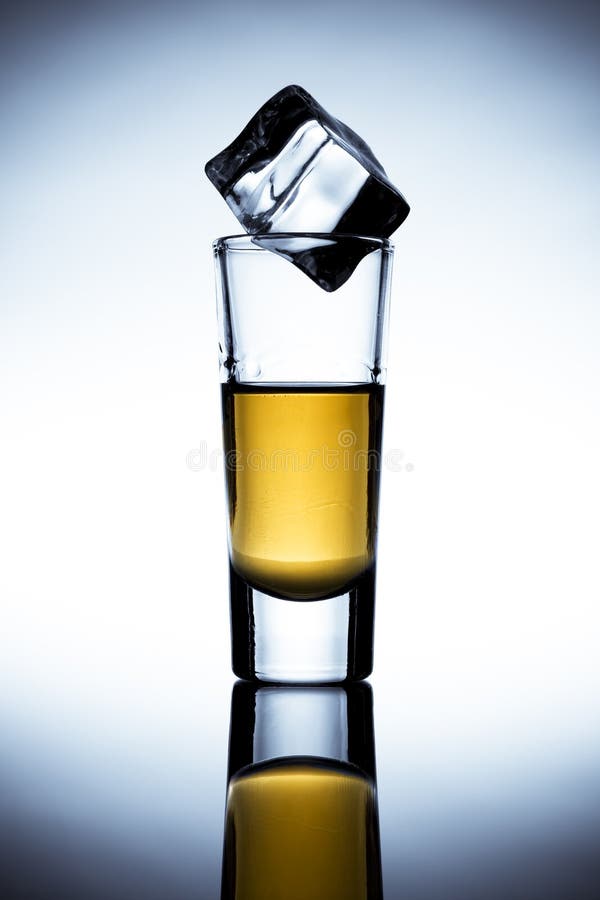 Shot of rum stock photo. Image of whisky, hard, alcohol - 10151730