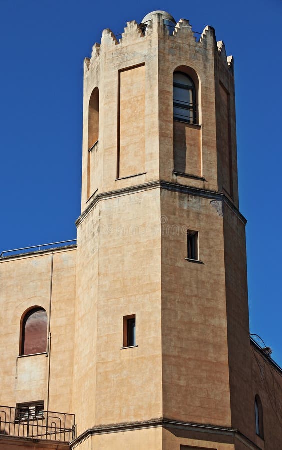 Urban Architecture in the Center of Rome, Italy Stock Image - Image of ...