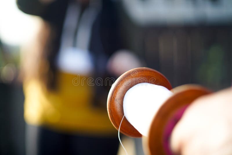 Indian Spool for Kite Fighting Stock Photo - Image of makar, sport ...