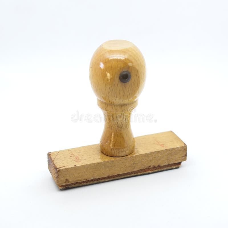 Shot To Some Wooden Stamping Tools Stock Image - Image of text, seal ...