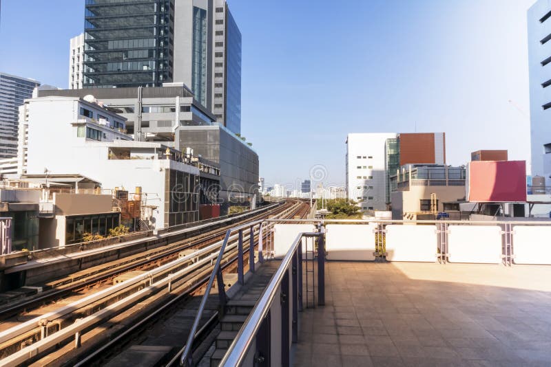 Shot from the Train Station, this Cityscape Features Lofty Structures ...