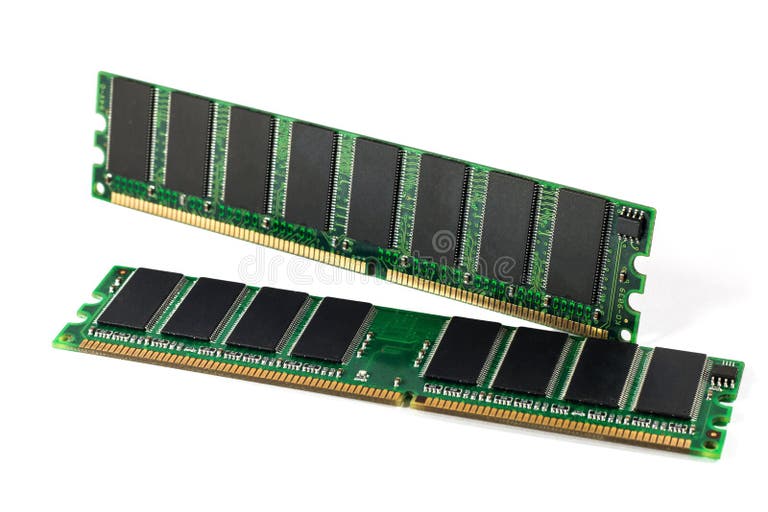A Shot of Two DDR RAM Sticks Stock Photo - Image of random, stick: 44619956