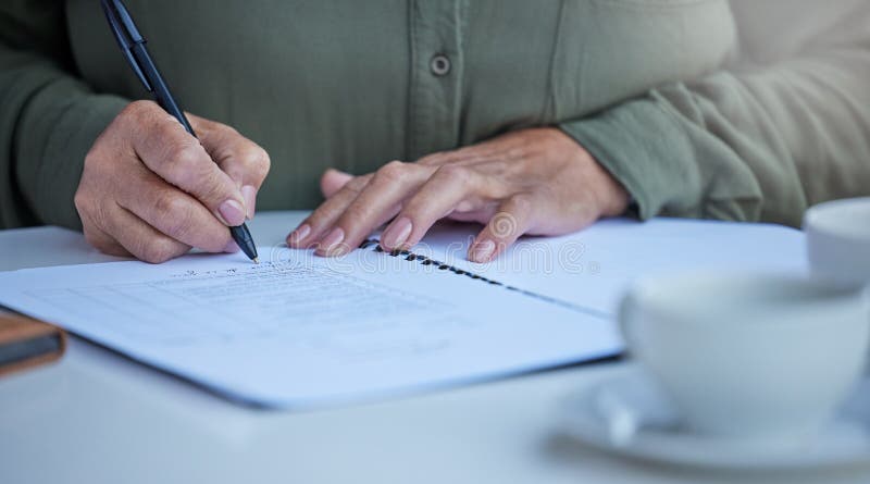 Prepare for the Unexpected. Shot of an Unrecognizable Businessperson ...