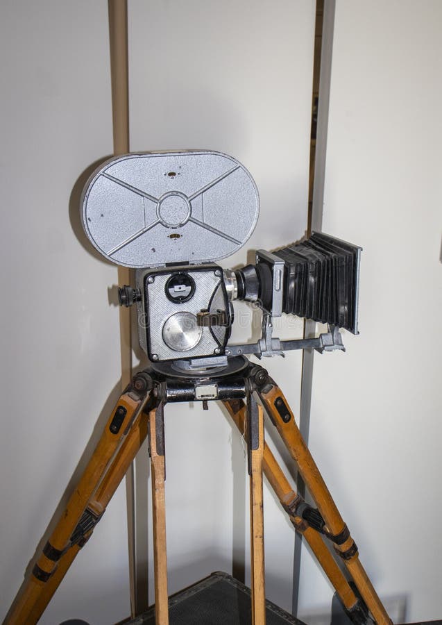 Shot of the Vintage Film Video Camera. Retro Stock Photo - Image of ...