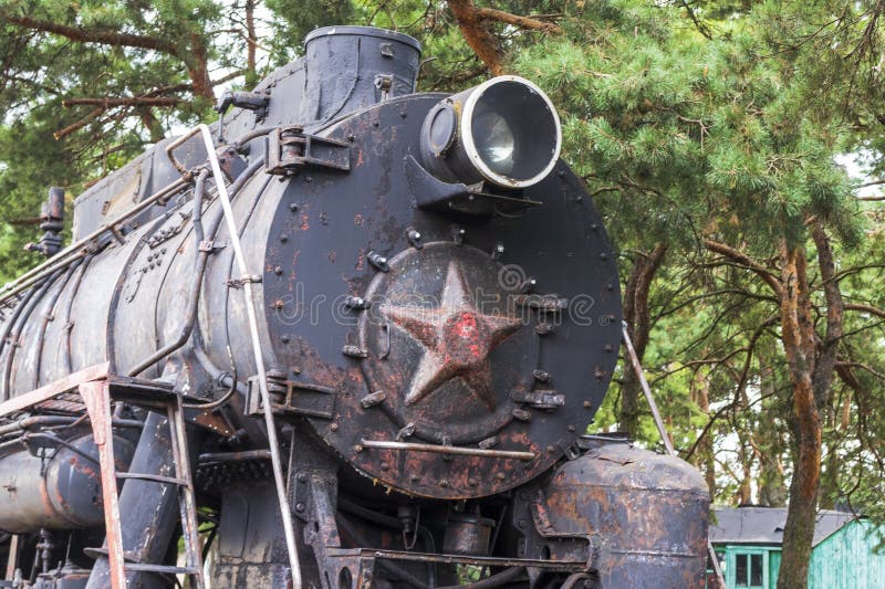 Shot of the Vintage Old Train. Transport Editorial Stock Image - Image ...