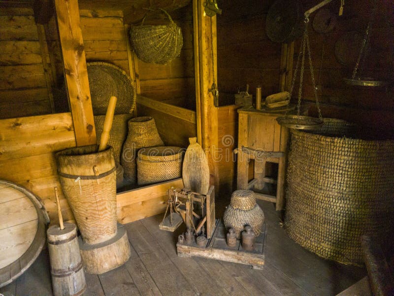 Shot of the Vintage Old Military Train with Machine Gun Installed on it ...