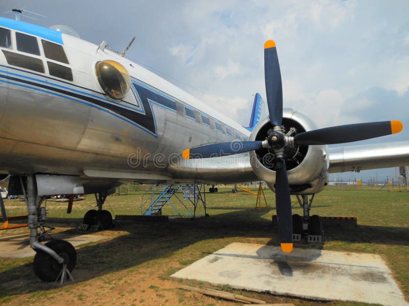 Shot of the Wing of an Old Plane. Aviation Editorial Photo - Image of ...