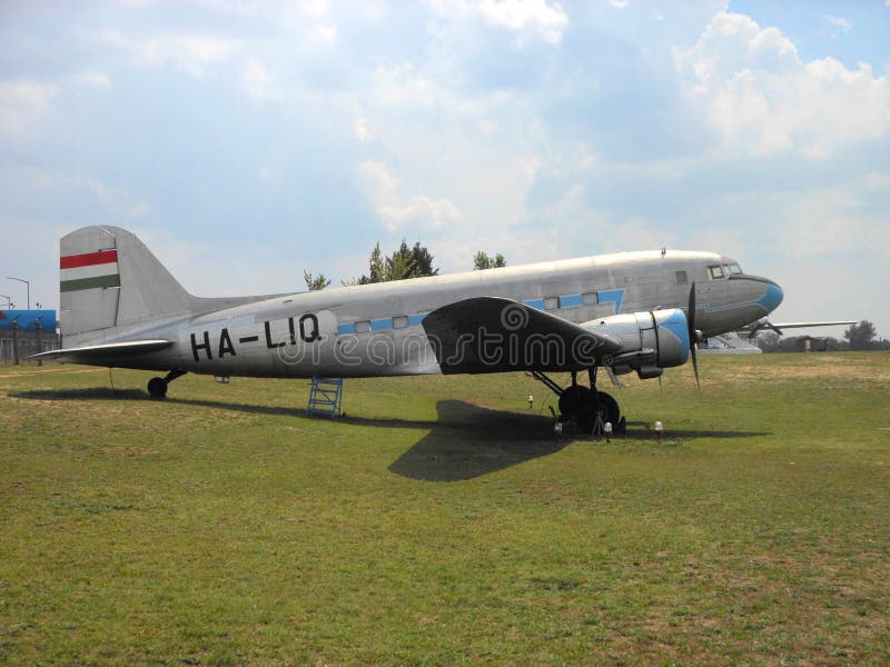 Shot of the Wing of an Old Plane. Aviation Editorial Photography ...