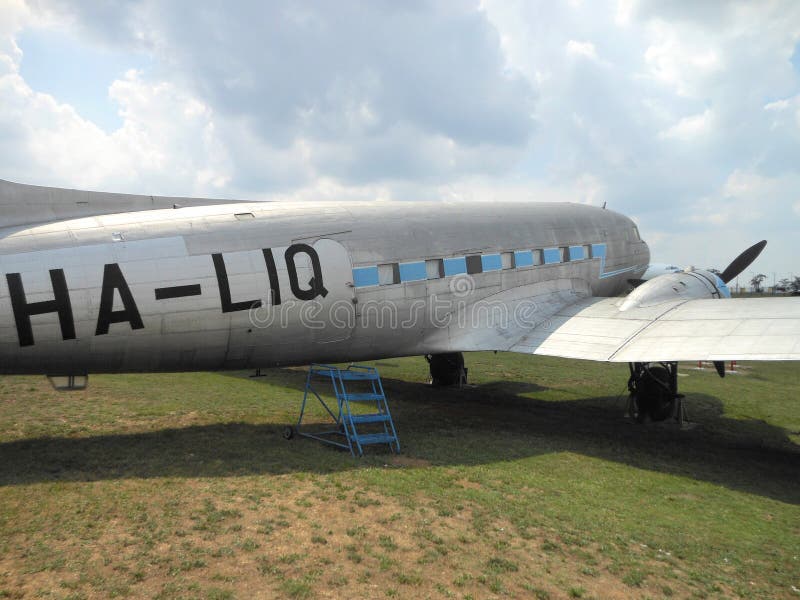 Shot of the Wing of an Old Plane. Aviation Editorial Photo - Image of ...