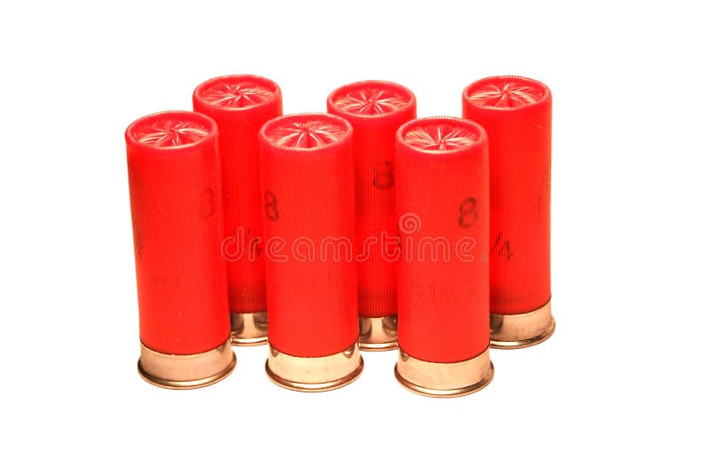 Shotgun shells stock image. Image of weapon, isolated - 5999005
