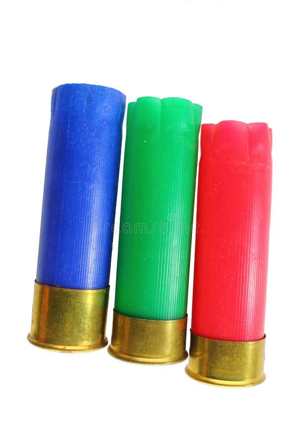 Shotgun shells stock photo. Image of isolated, handgun - 29841568