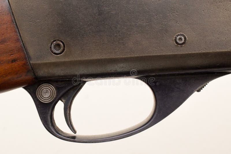 Shotgun Trigger stock image. Image of lock, safety, pump - 231494543
