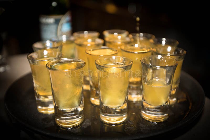 Shots of alcohol stock image. Image of drink, shot, cocktails - 115012545