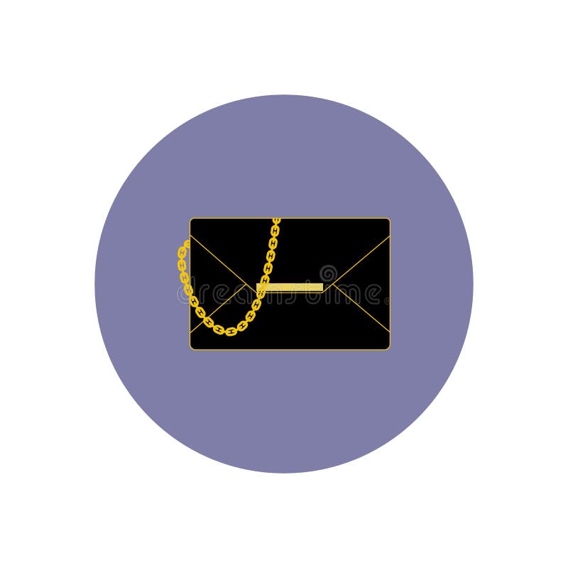 Shoulder bag illustration stock vector. Illustration of accessory ...