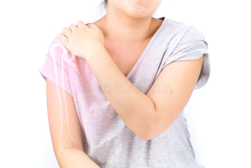 Shoulder bone injury stock photo. Image of bone, cramp - 81075960
