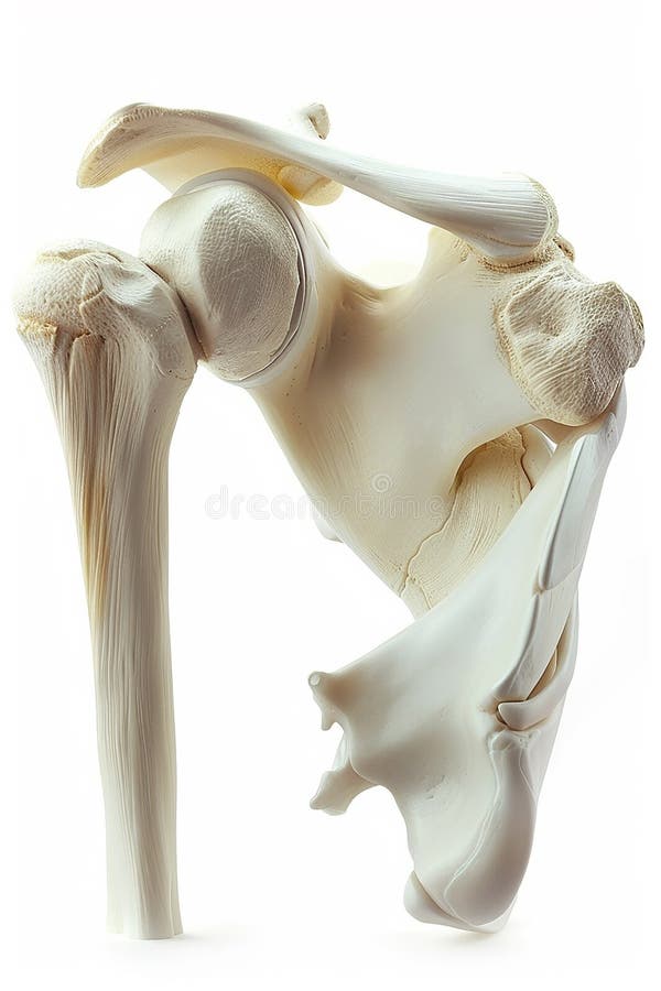 Shoulder Joint, Human Anatomical Skeleton Stock Illustration ...