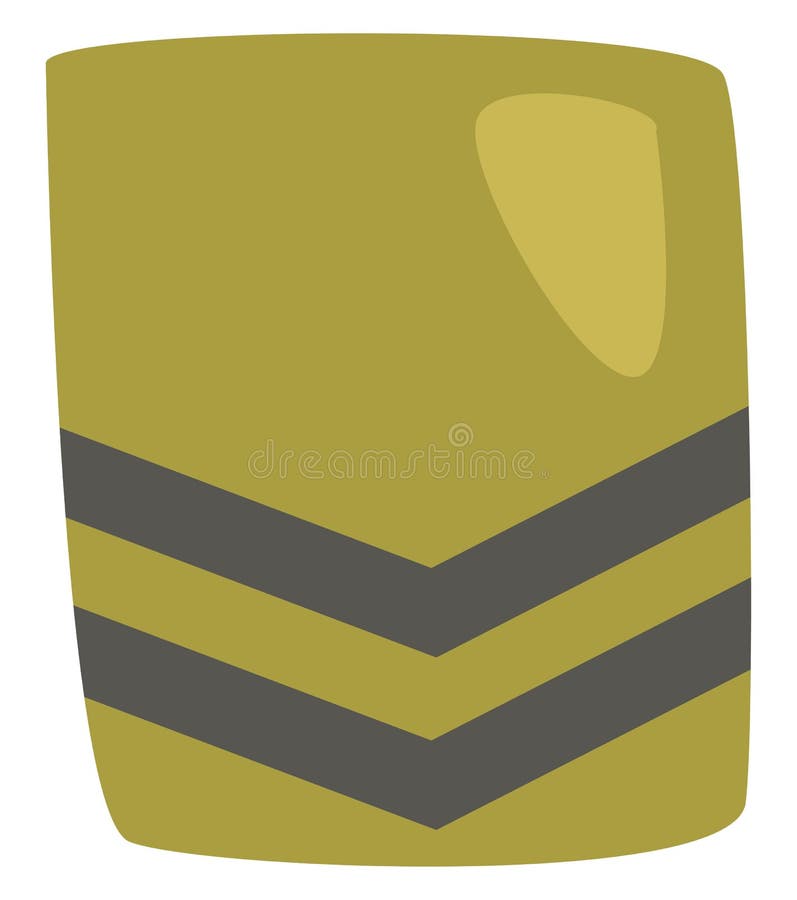 Shoulder mark, icon stock vector. Illustration of graphic - 260373240