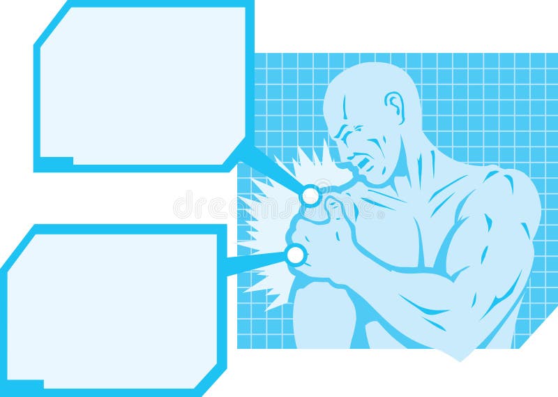 Shoulder pain Diagram stock vector. Illustration of bodybuilder - 34615071