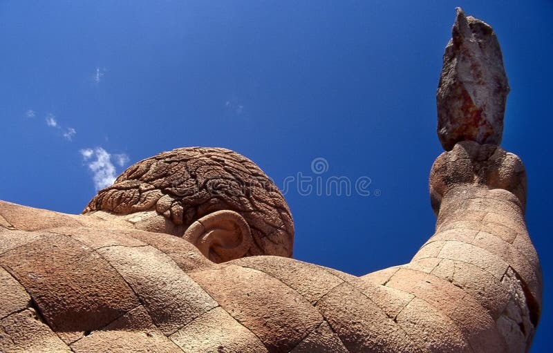 Shoulder Stone stock image. Image of mexico, guanuajato, sculpture - 965