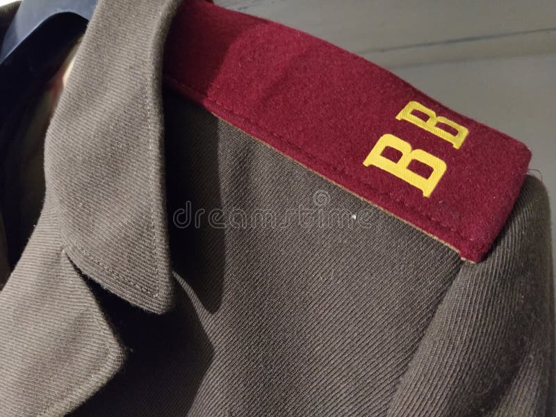 Shoulder Strap of a Serviceman of the Internal Troops Editorial ...