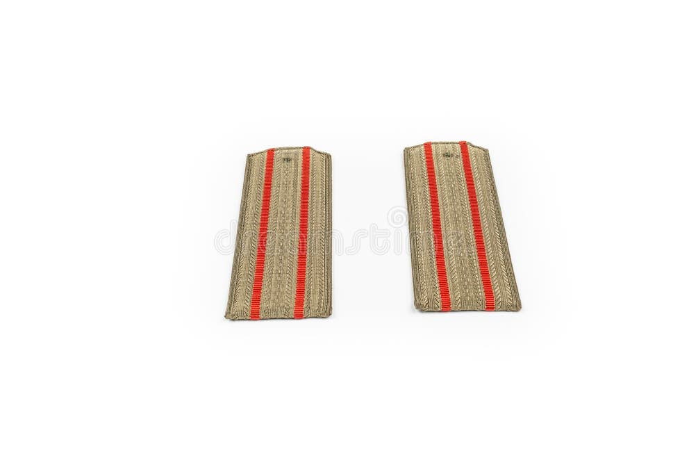 Shoulder Straps for Military Uniforms Stock Photo - Image of shoulder ...
