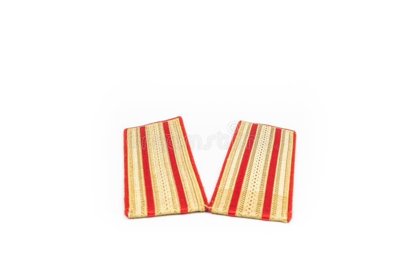 Shoulder Straps for Military Uniforms Stock Photo - Image of shoulder ...