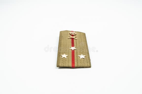 Shoulder Straps for Military Uniforms Stock Photo - Image of uniforms ...