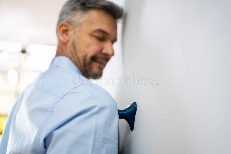 Shoulder Trigger Point Tool for Myofascial Pressure Release Stock Photo ...