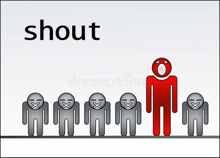 Shout Out Stock Illustrations – 1,370 Shout Out Stock Illustrations ...