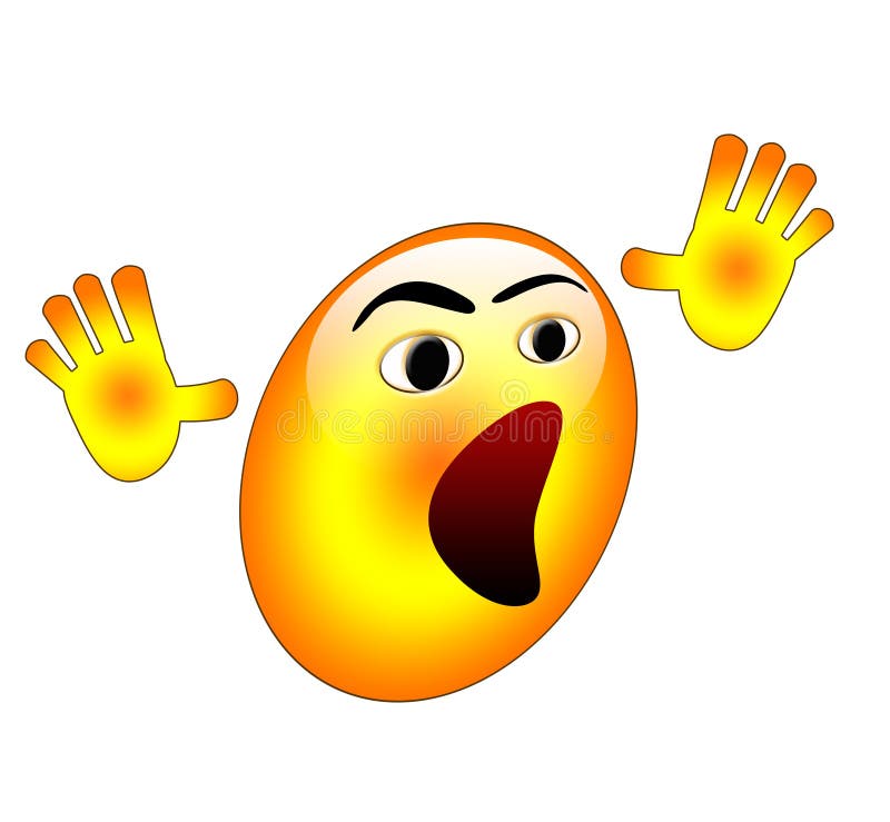 Smiley Shout Out Clip Art