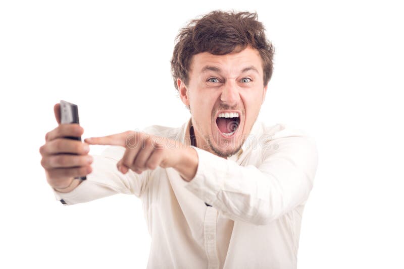 Shout stock photo. Image of person, outrageous, furious - 39829324